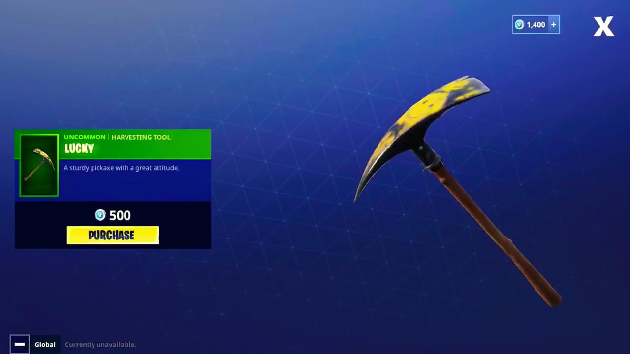 Lucky Pickaxe Fortnite - YouTube