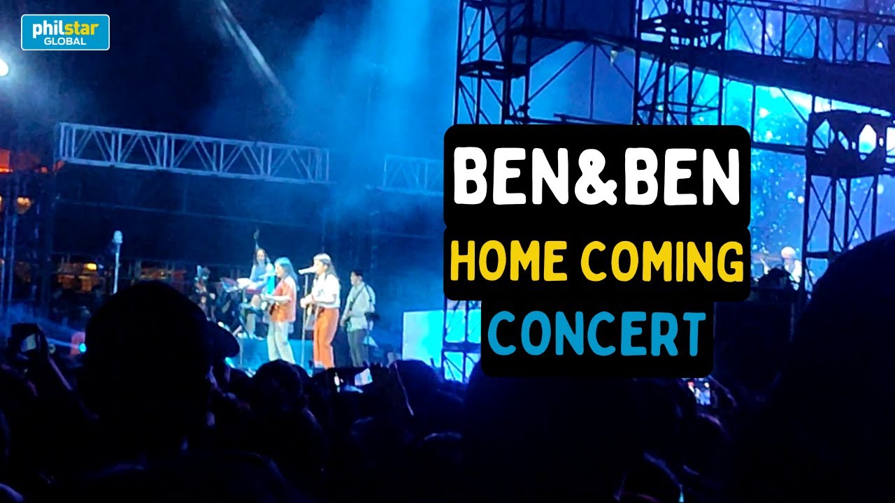 Ben&Ben perform an unreleased song 'Comets' during homecoming concert ...