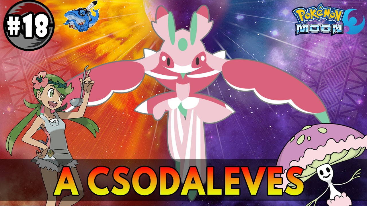 Pokémon Moon #18 - A csodaleves | Grassium Z Kristály - YouTube