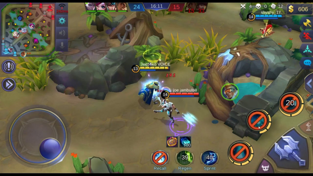 Mobile Legends - Estes, Epic Skin - Galaxy Dominator - Gameplay - YouTube