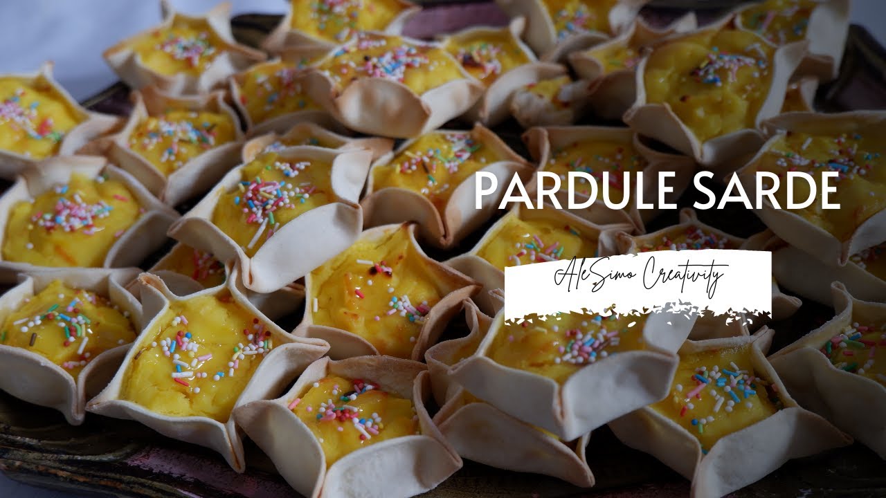 Pardulas ricetta originale sarda | AleSimo Creativity - YouTube