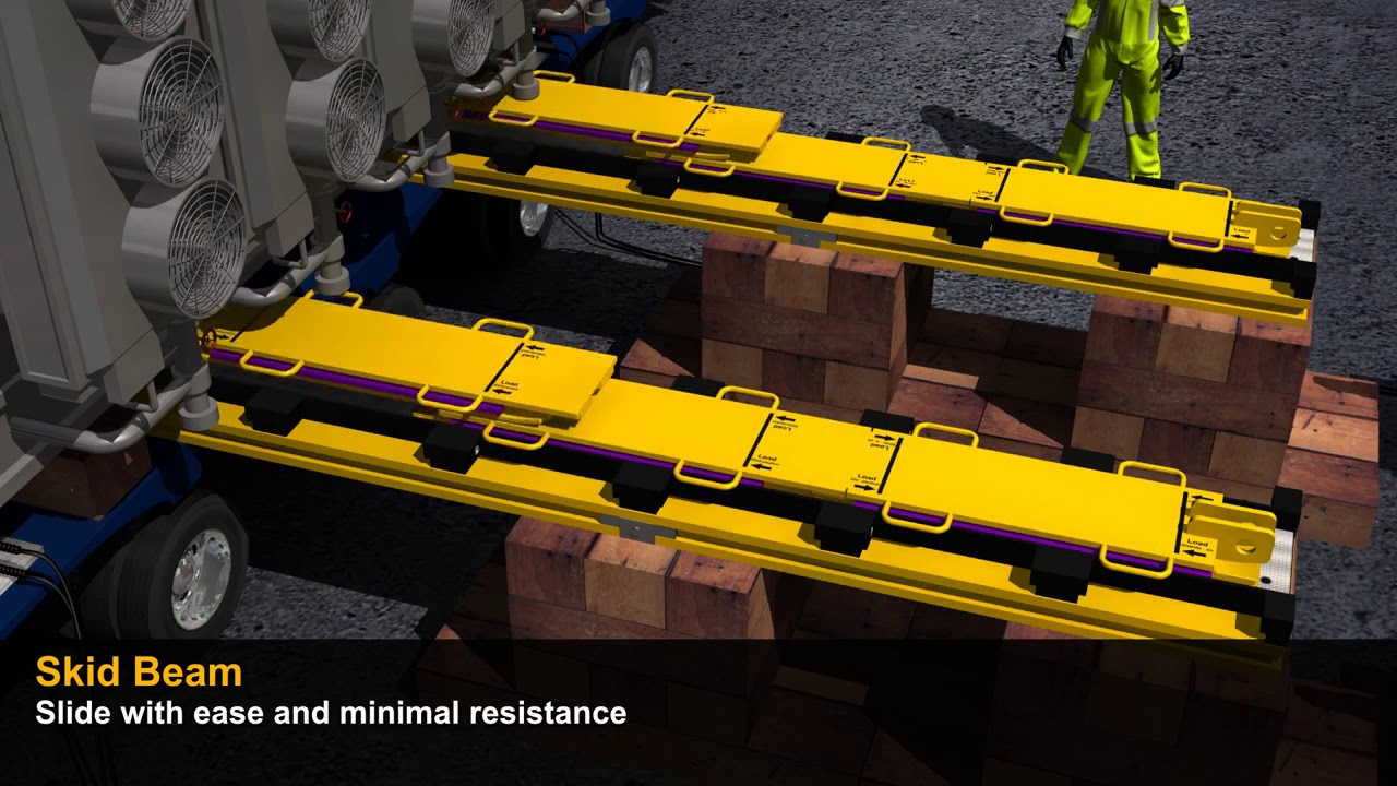 Low Height Skidding System Jack u0026 Slide Enerpac - YouTube