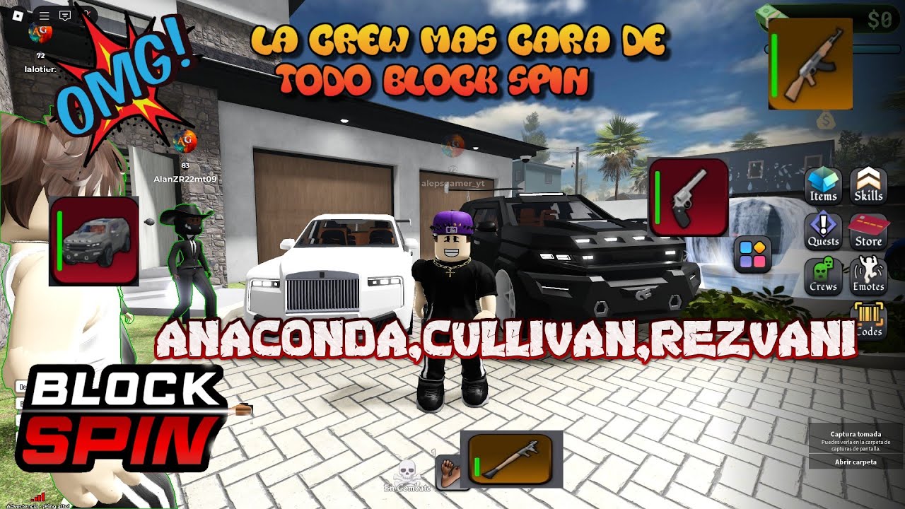 🔥BLOCK SPIN 🔥LA CREW MAS CARA Y CON LAS COSAS MAS EXCLUSIVAS DE TODO ...