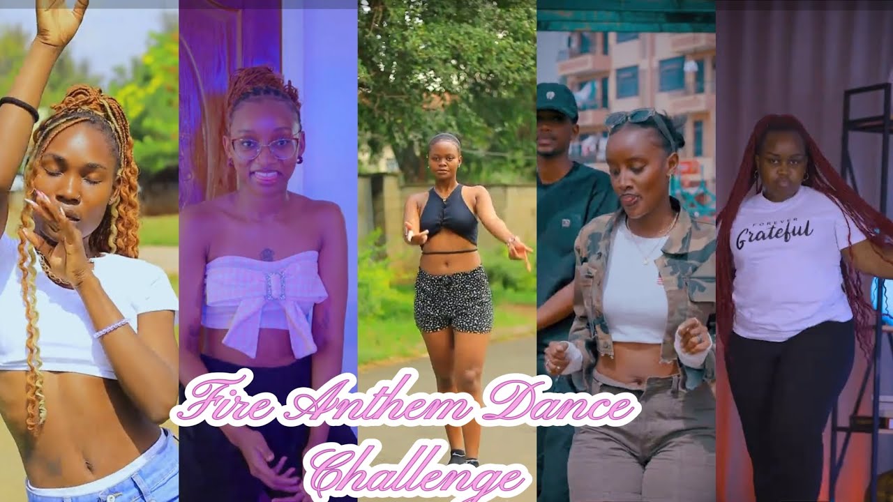 Fire Anthem Tiktok Dance Challenge EA Bashment Crew - YouTube