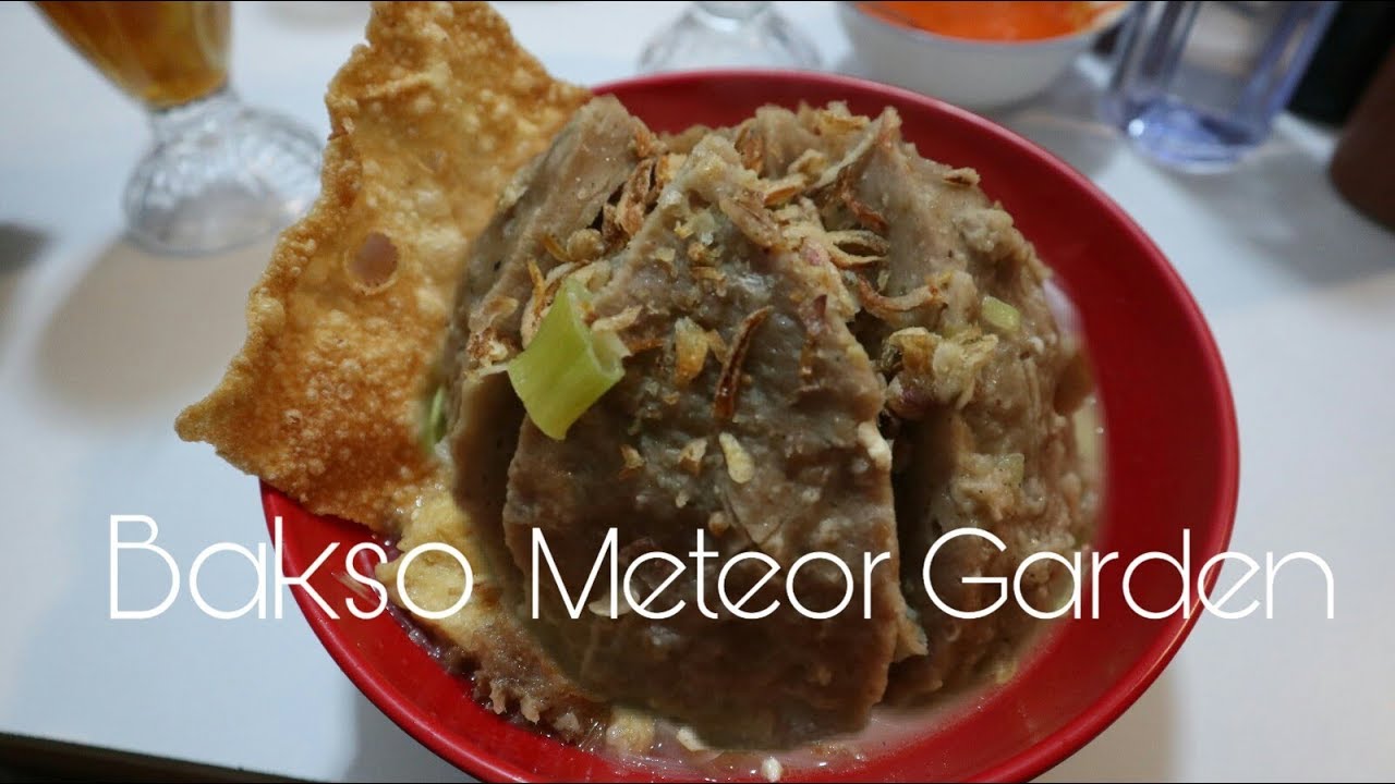 Kuliner Bakso Meteor Garden yang lagi Viral - YouTube