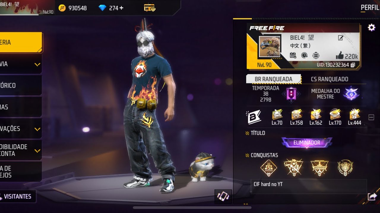 Free Fire account🇧🇷 - YouTube