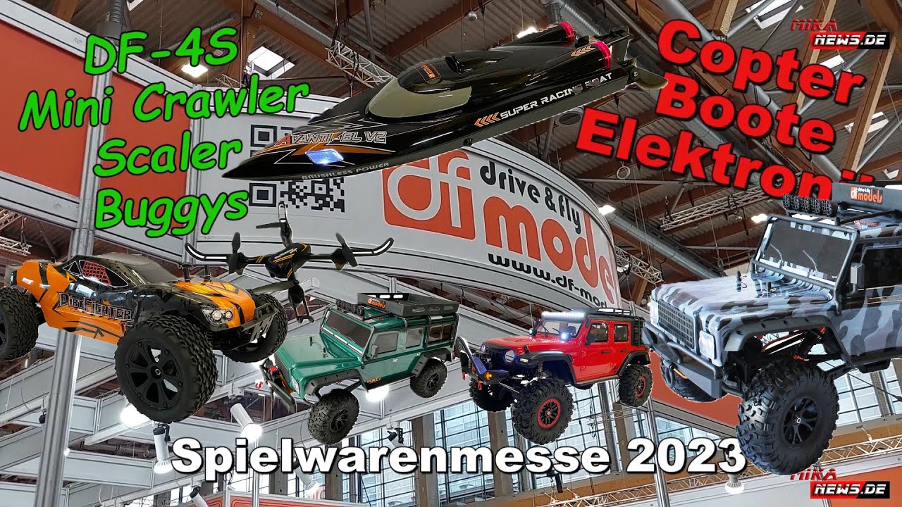 DF-Models - Rundgang Spielwarenmesse - Crawler DF-4S Mini Crawler Buggy ...