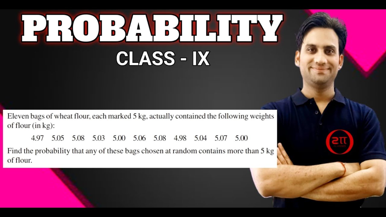 Eleven bags of wheat flour, each marked 5 kg, actually contained the ...