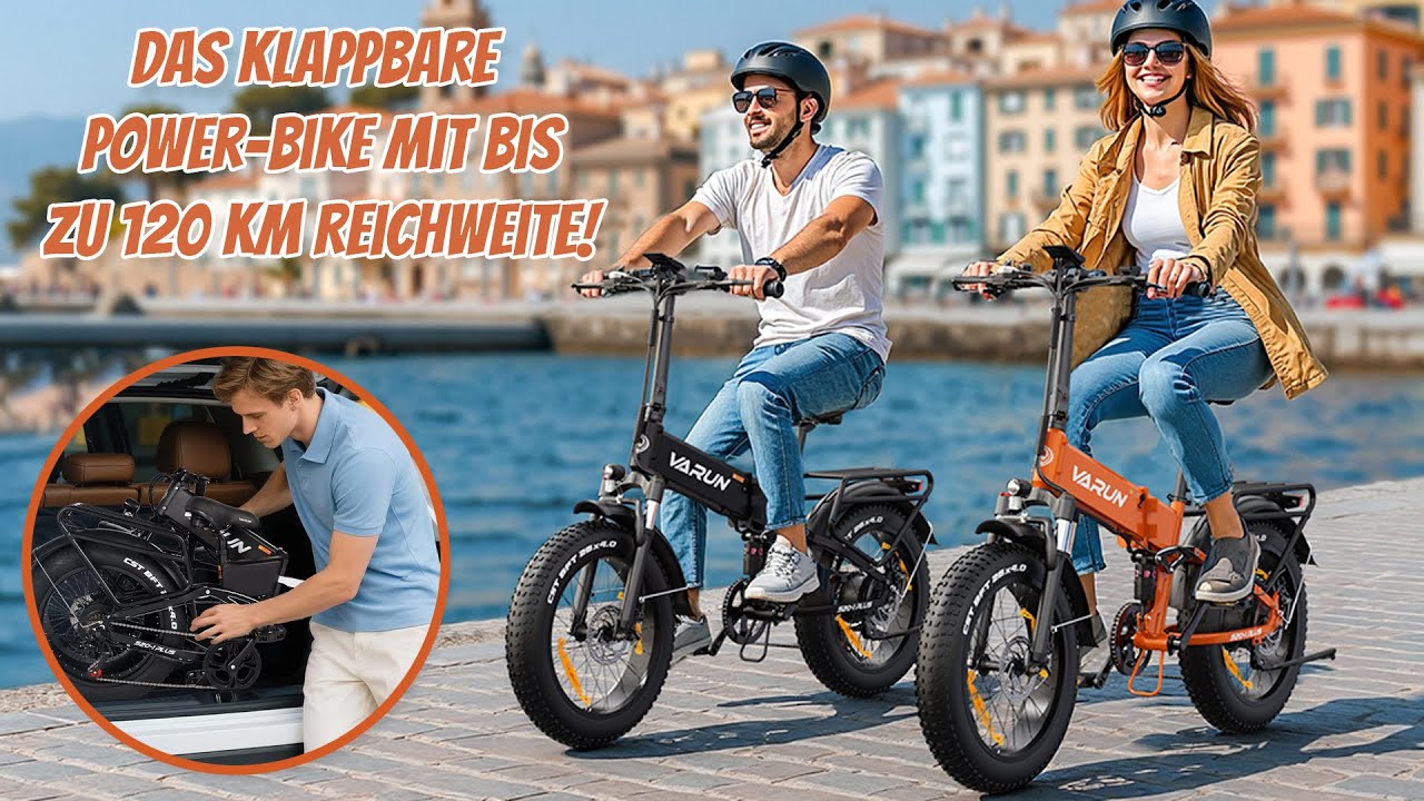 100 km Reichweite & fette Reifen – Das VARUN E-Bike überrascht! - YouTube