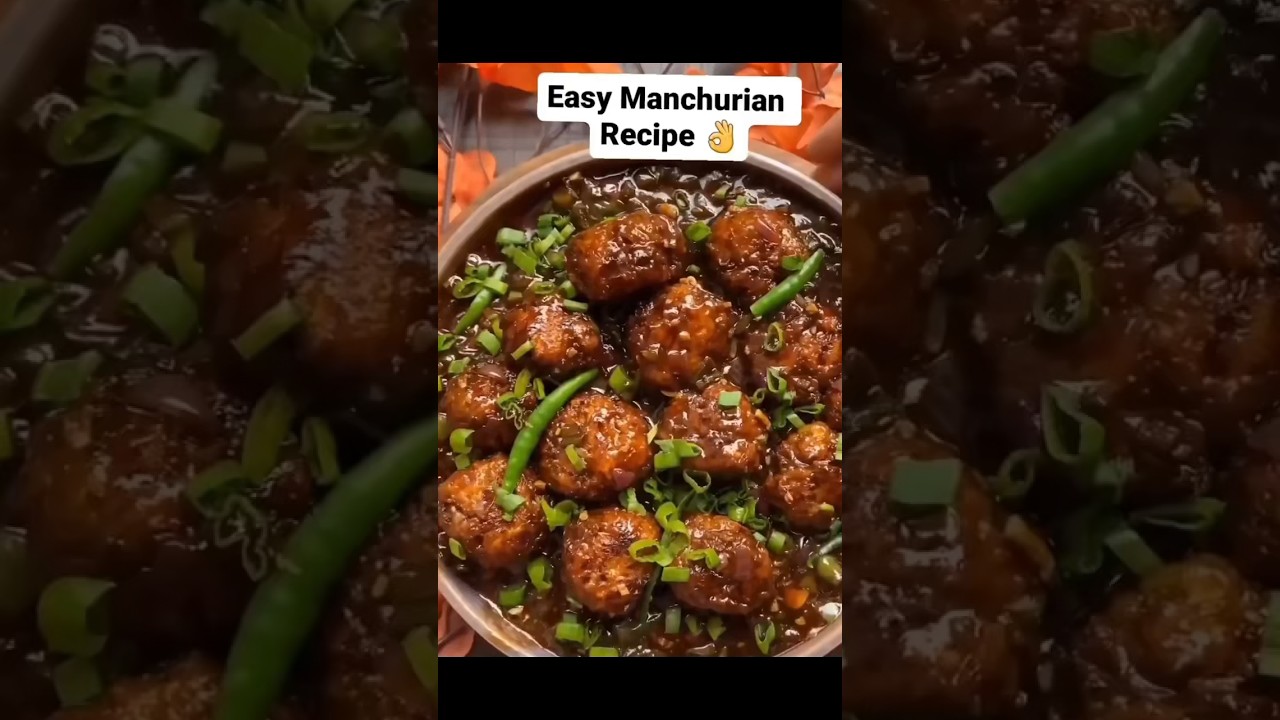 #Easy and delicious Manchurian Recipe#Subscribe to my YouTube channel 🧡 ...