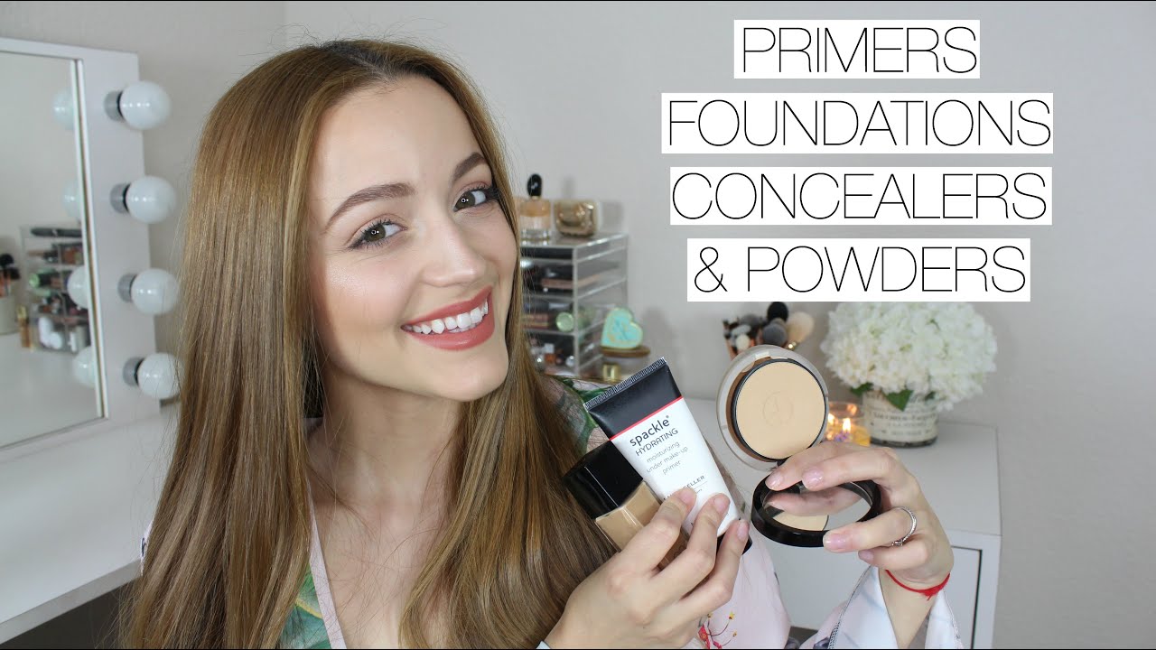 The BEST Face Products For Dry Skin | Primers, Foundation + More! - YouTube