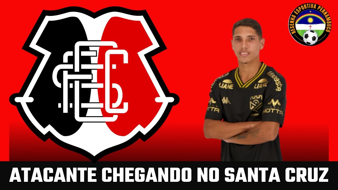 ATACANTE CHEGANDO NO SANTA CRUZ FC? - YouTube