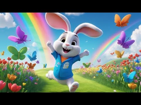 Ricky Rabbit Says Yes | Fun Animal Rhyme for Kids | Nursery Rhymes in ...