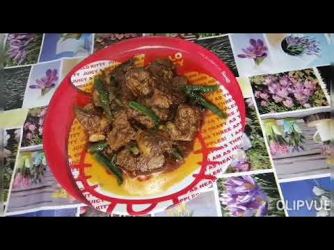 Bangladeshi Traditional Roasted Meat | Easy Recipe of Vuna | Dena ...