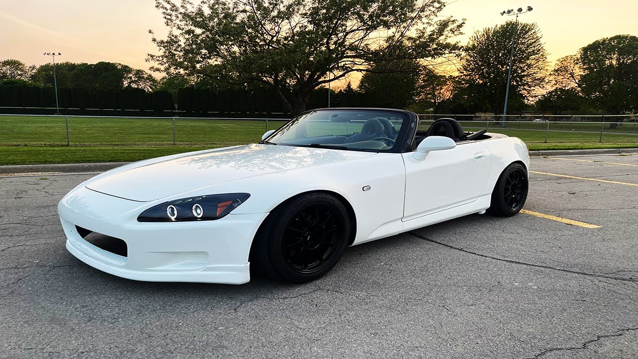 This Is My CLEANEST HONDA EVER! S2000 Wetsand Buff Fresh Paint - YouTube