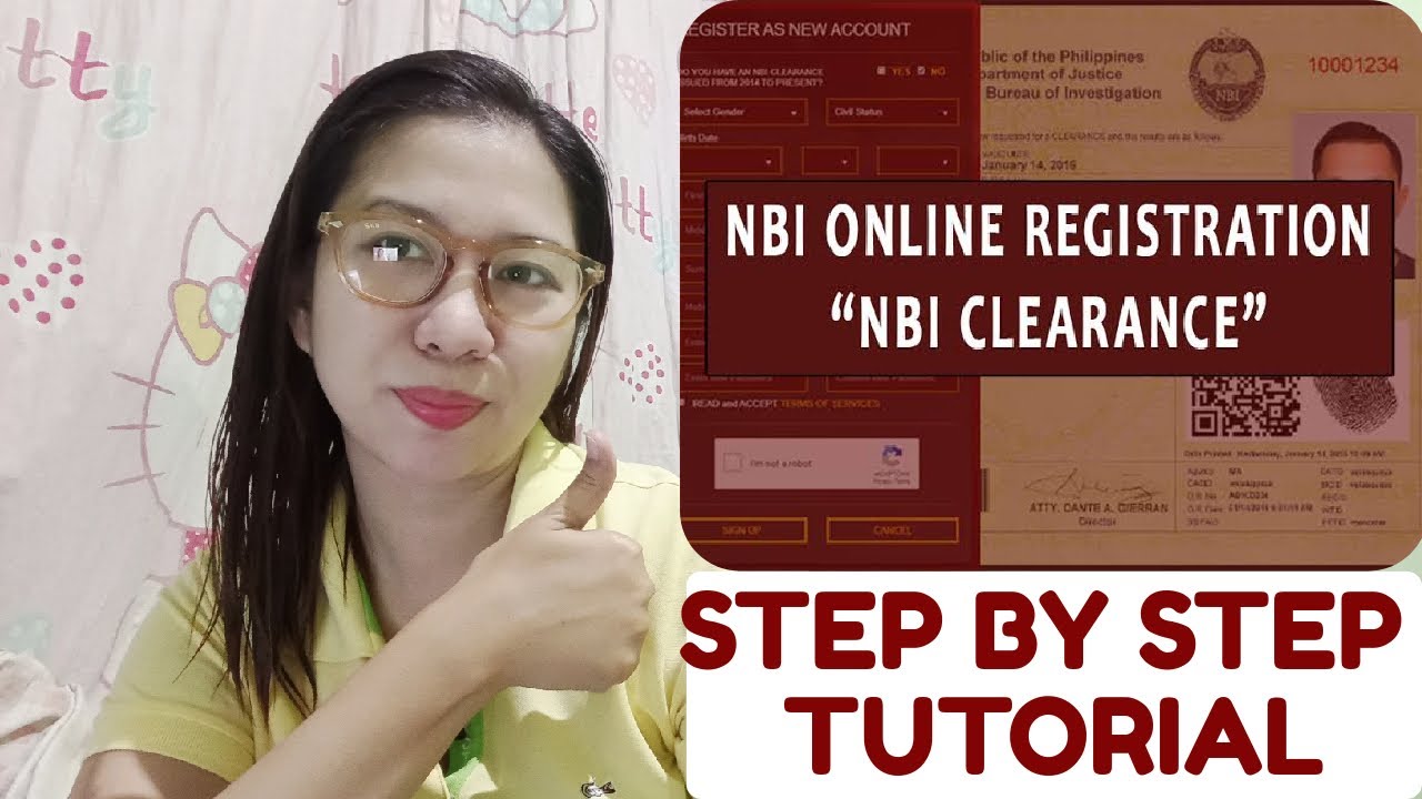 NBI REGISTRATION (PART 1) | EASY STEPS | GRACIE AND FAMILY! - YouTube