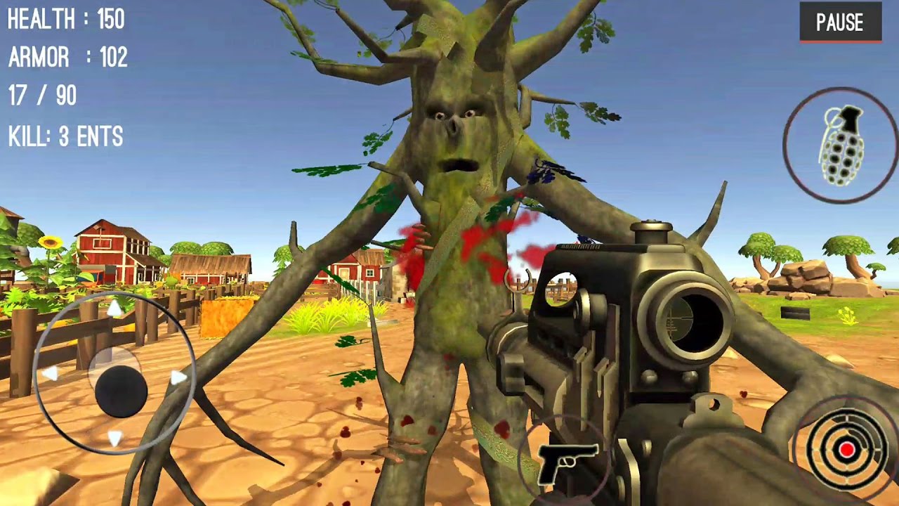 Monster Hunting City Shooting #7 Stage 17-18 - Android gameplay - YouTube