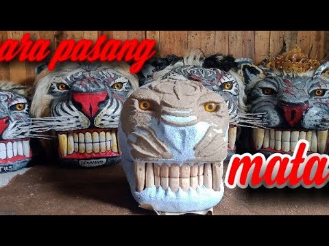 Can macanan Macan kaduk pemasangan mata fersi bang tutus - YouTube