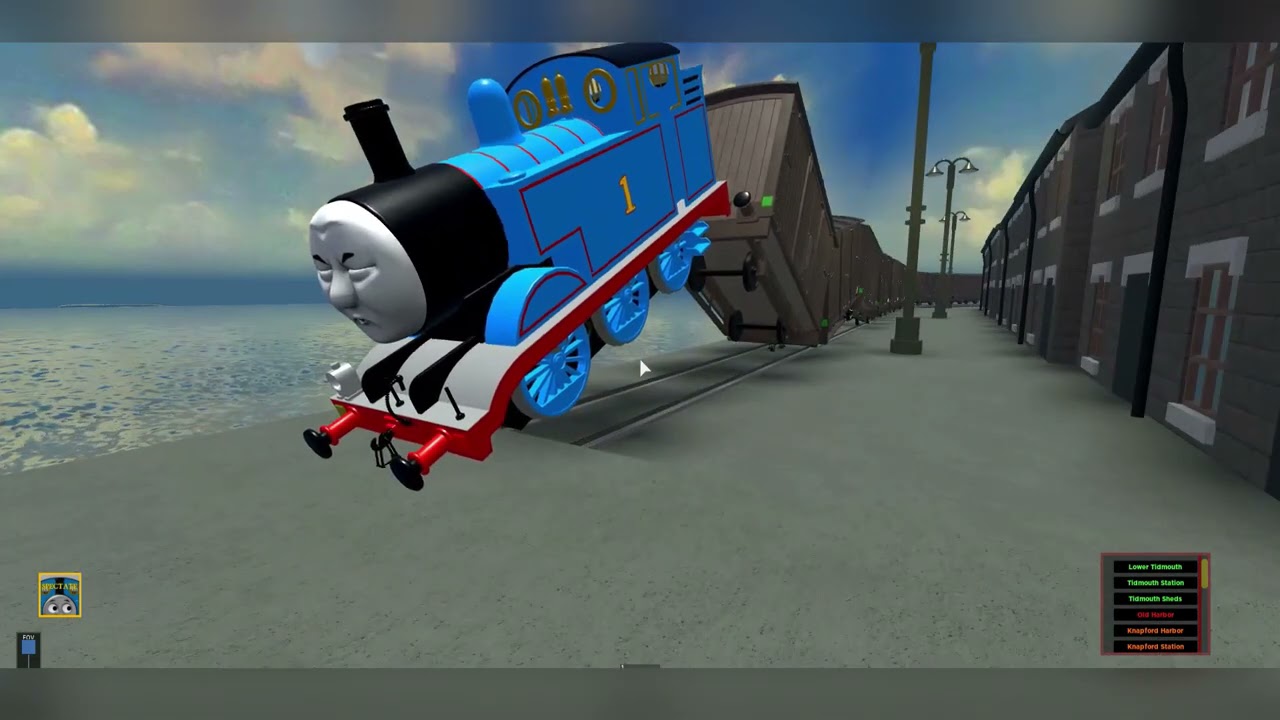 THOMAS THE KING OF TRACKS - THOMAS AND FRIENDS - ROBLOX - YouTube