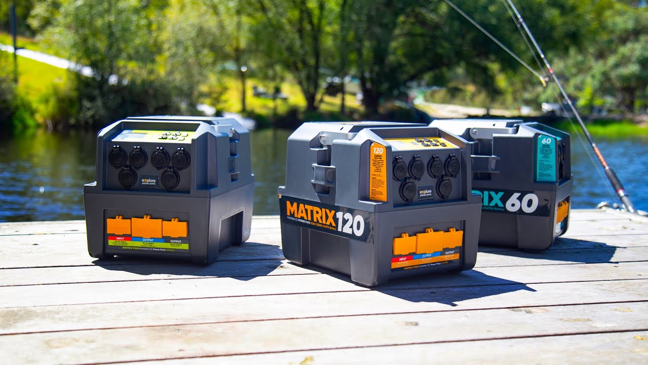 Explore Planet Earth Matrix Portable DC Power Pack Range - YouTube