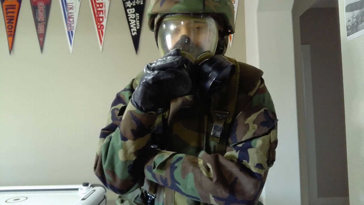 MSA MCU 2A/P and M81 wood JSLIST suit - YouTube