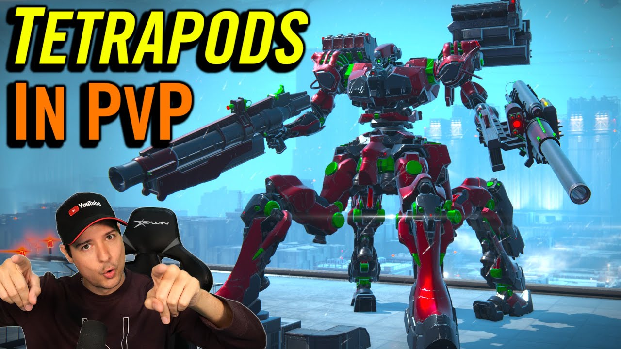 Armored Core 6 TETRAPODS in PVP - Missile Meta? AC6 Gameplay - YouTube