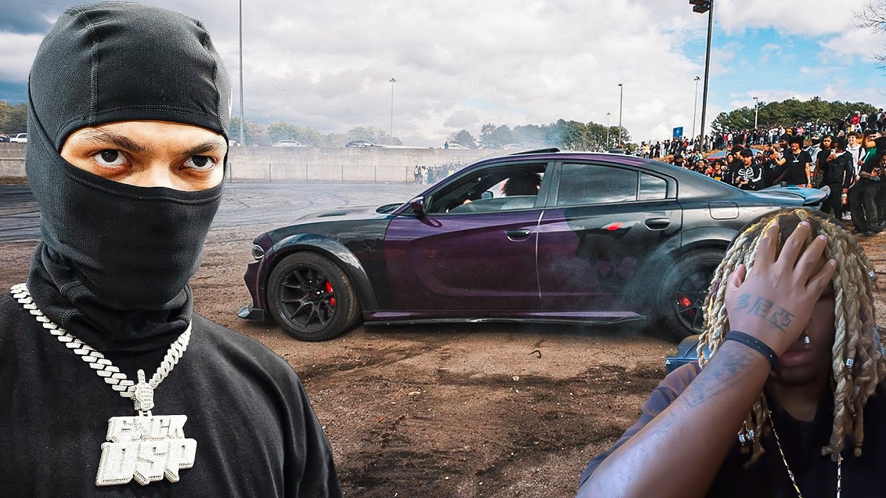 SRT LEN TOOK HIS 1025HP DEMON 170 TO ATLANTA'S LEGAL PIT REACTION - YouTube