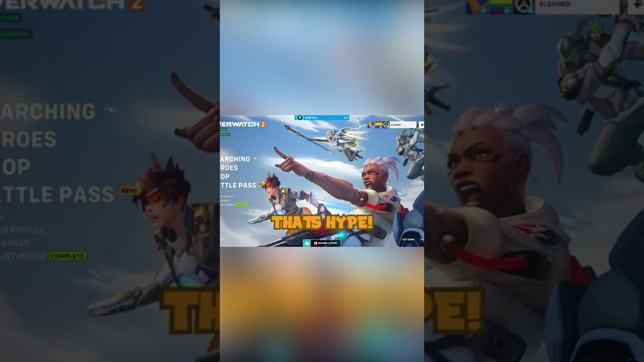 My Winston impression in OW2. #shorts - YouTube