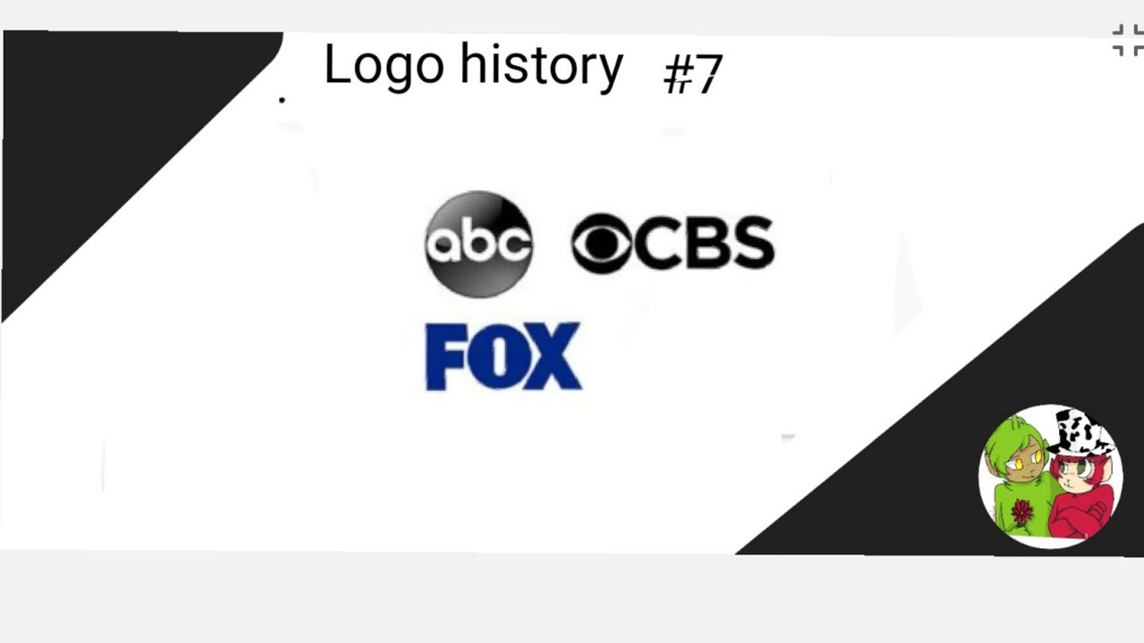logo history#7 fox ABC & CBS - YouTube