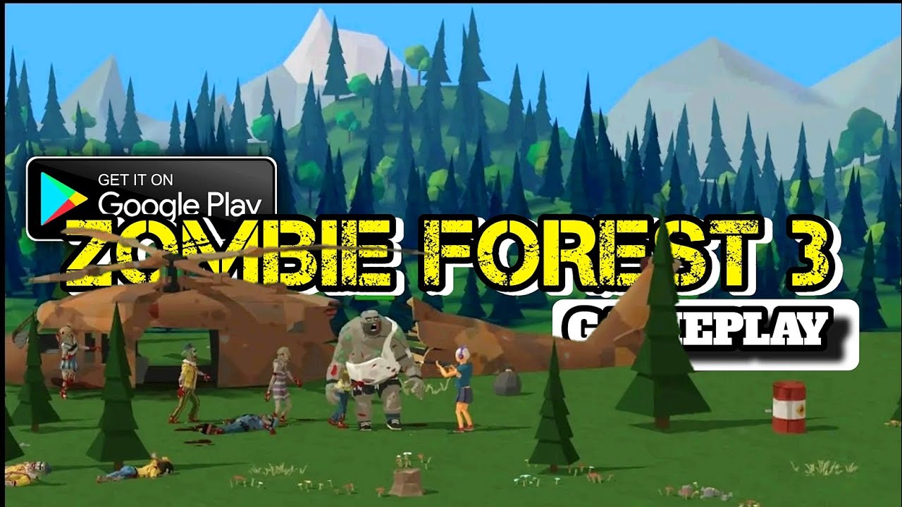 ZOMBIE FOREST 3 - ANDROID/IOS GAMEPLAY|| GAME SURVIVAL OFFLINE TERBARU ...
