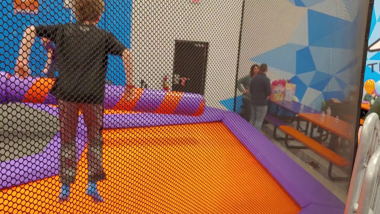 Wipeout at Altitude Trampoline Park - YouTube