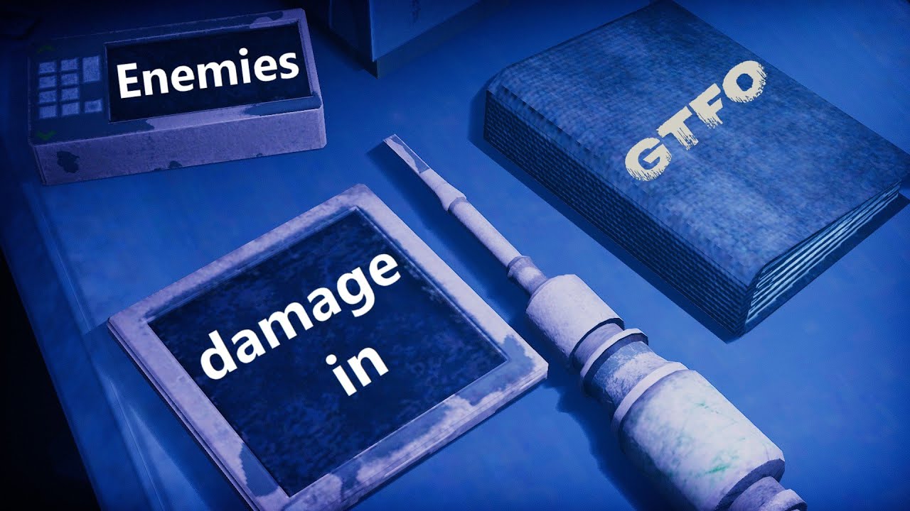 Enemies damage in GTFO - YouTube