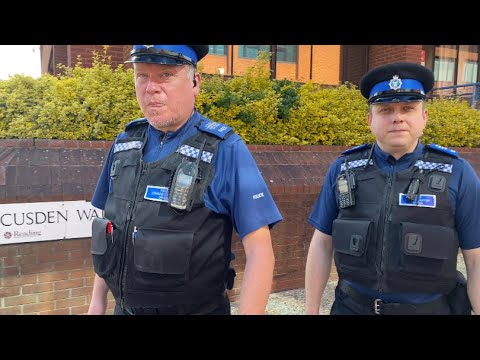 Reading police station part 1 - YouTube