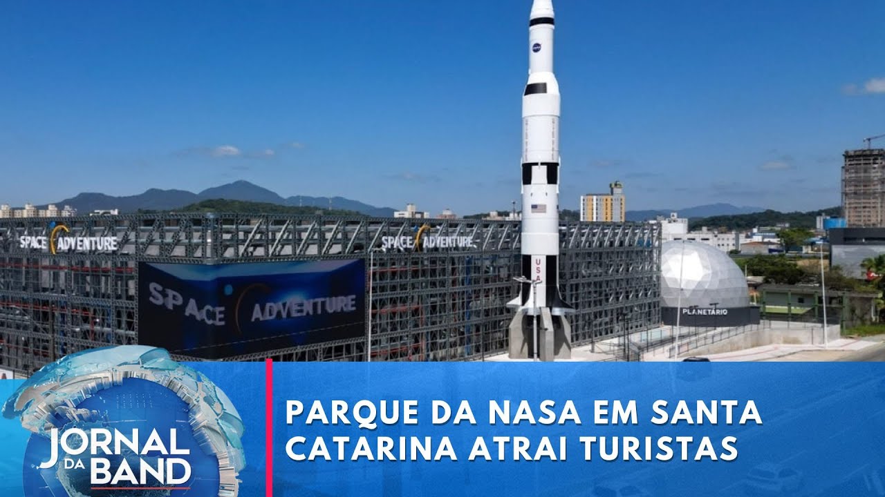 Brasil ganha "Parque da Nasa" em Santa Catarina I Jornal da Band - YouTube