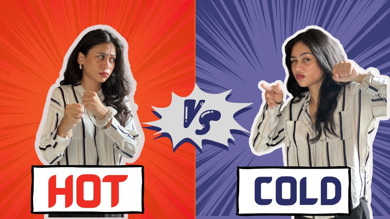 BURNING HOT vs FREEZING COLD food challenge *omg*🤭 - YouTube