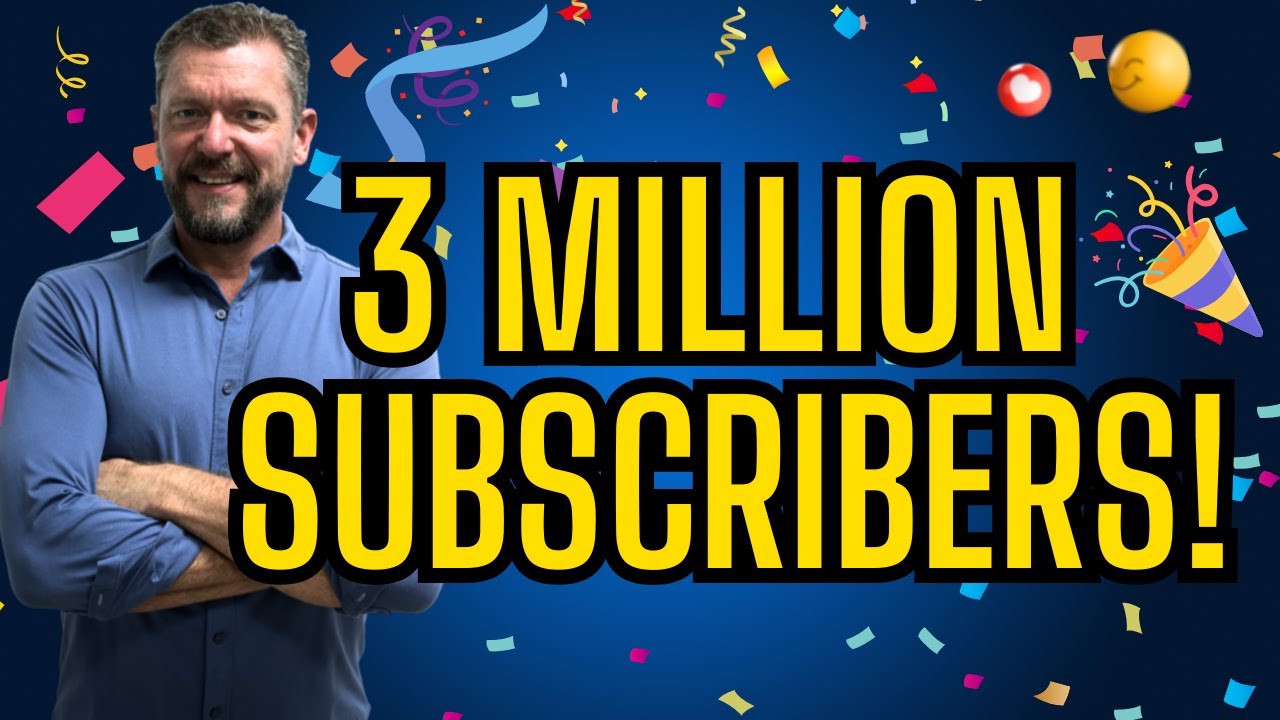 Wow! We Hit 3 Million - YouTube