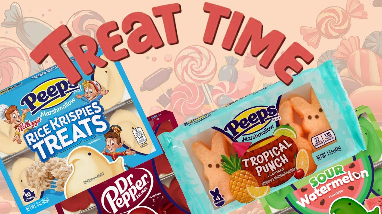 Clip - How great are the new 2025 Peeps! Rice Krispie Treats and ...