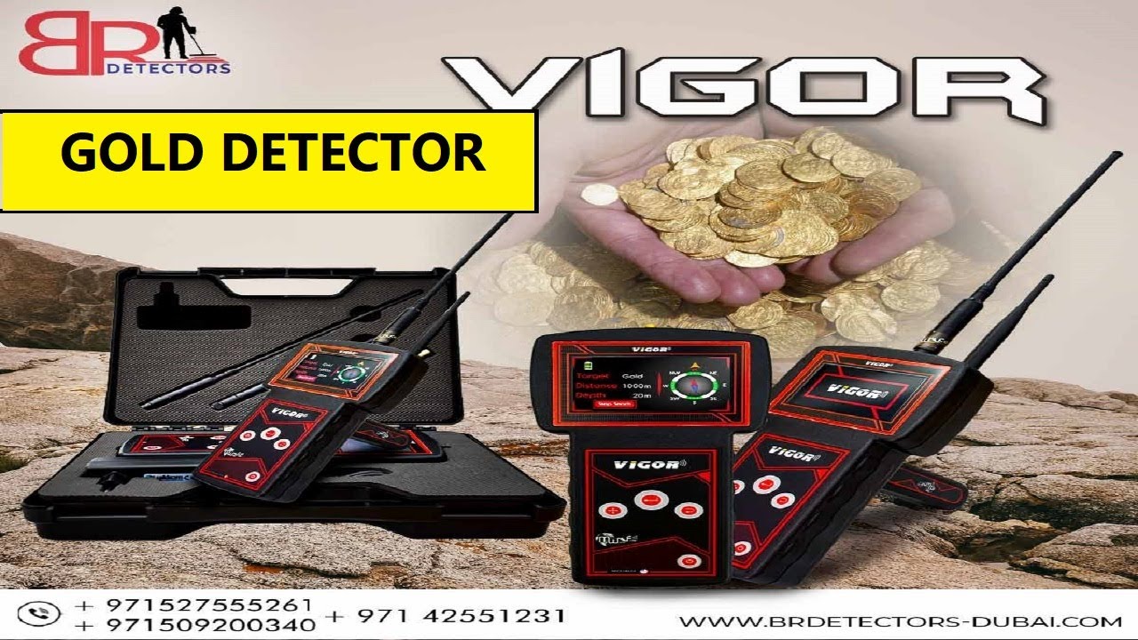 Vigor Treasures & Caves Detector - Long Range Locator System - YouTube
