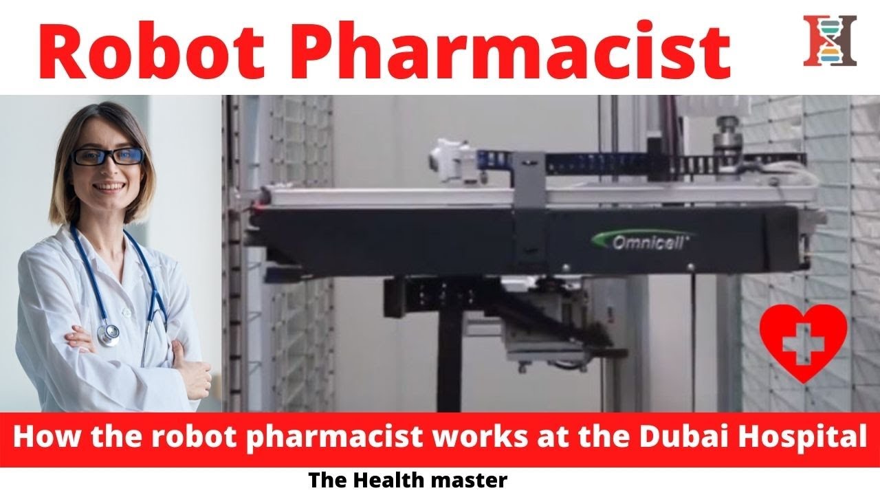 How the robot pharmacist works at the Dubai Hospital - YouTube
