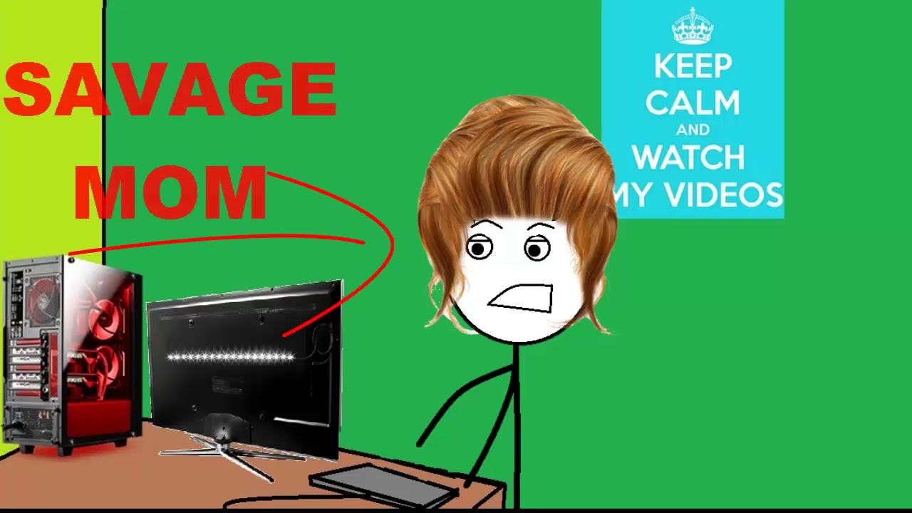 When Mom Uses PC - YouTube