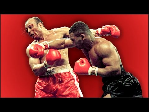 "Iron" Mike Tyson vs. James "Bonecrusher" Smith (Full fight) 1987-03-07 ...