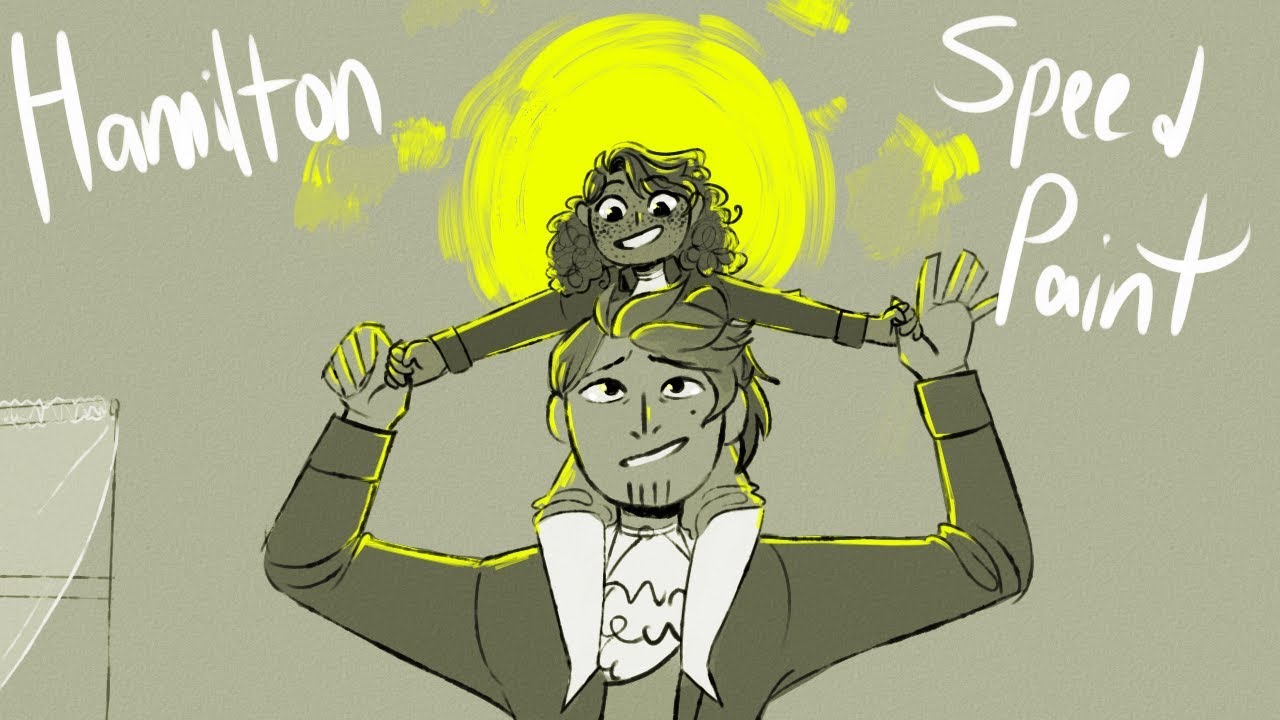 You Are My Sunshine | Hamilton Speedpaint - YouTube