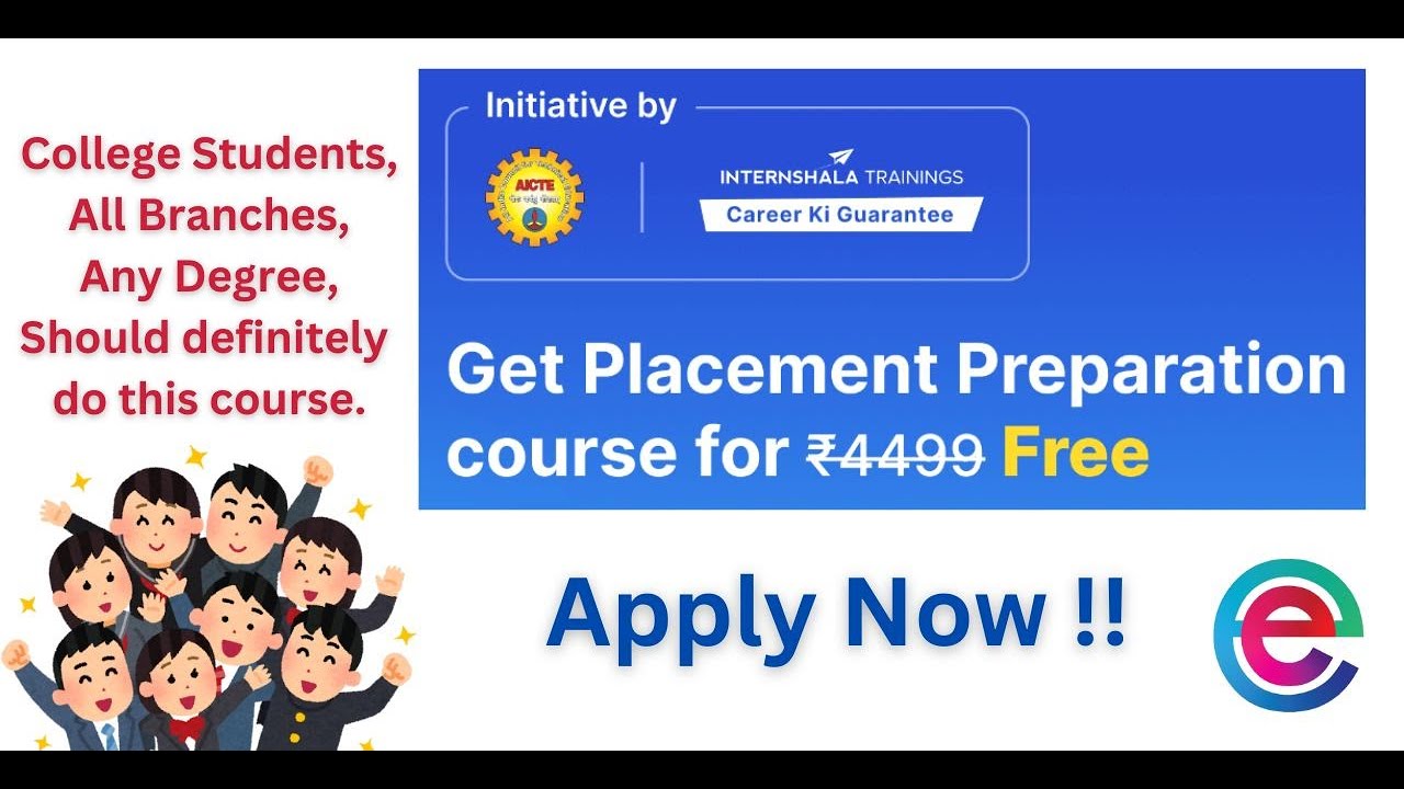 Prepare for Placement for Free | Placement Course for Free | College ...