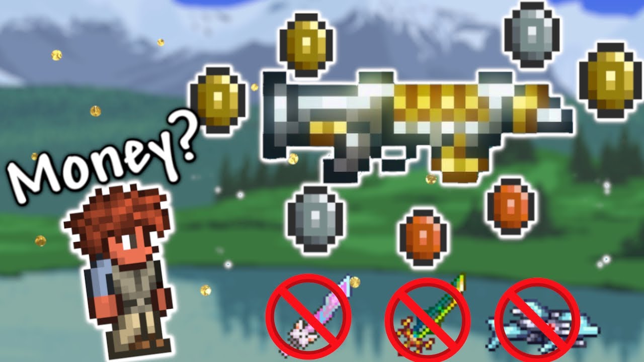 Can I Beat Terraria with Coin Gun Only? - YouTube