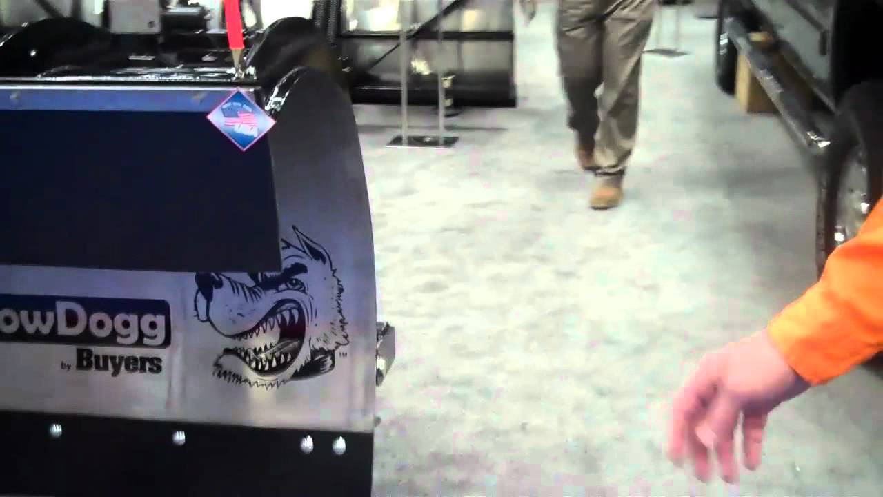 Tour of a Selection of SnowDogg Snow Plows by Buyers Products - YouTube