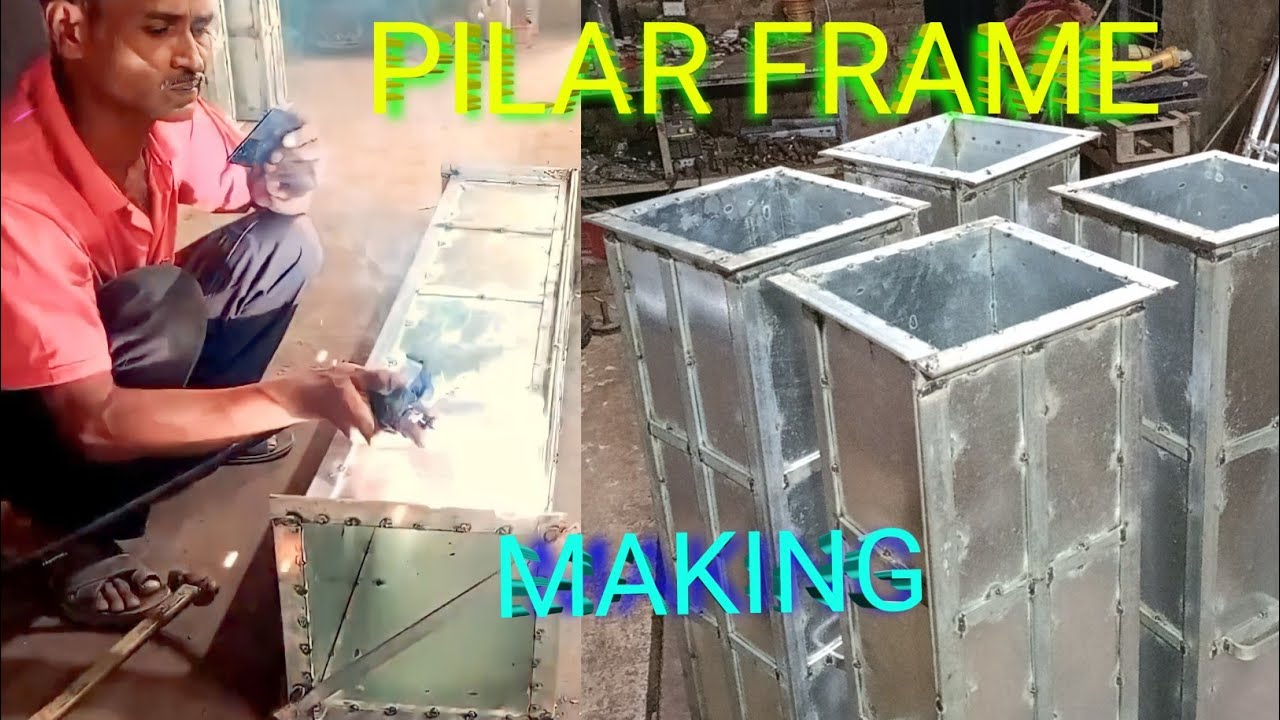 how to make pilar frame//kalam kaisa banta hai//pilar ka farma kaisa ...