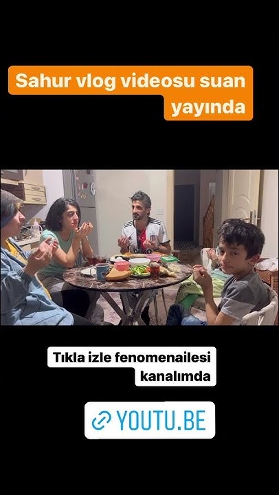 SAHUR VLOG VİDEOSU YAYINDA - YouTube