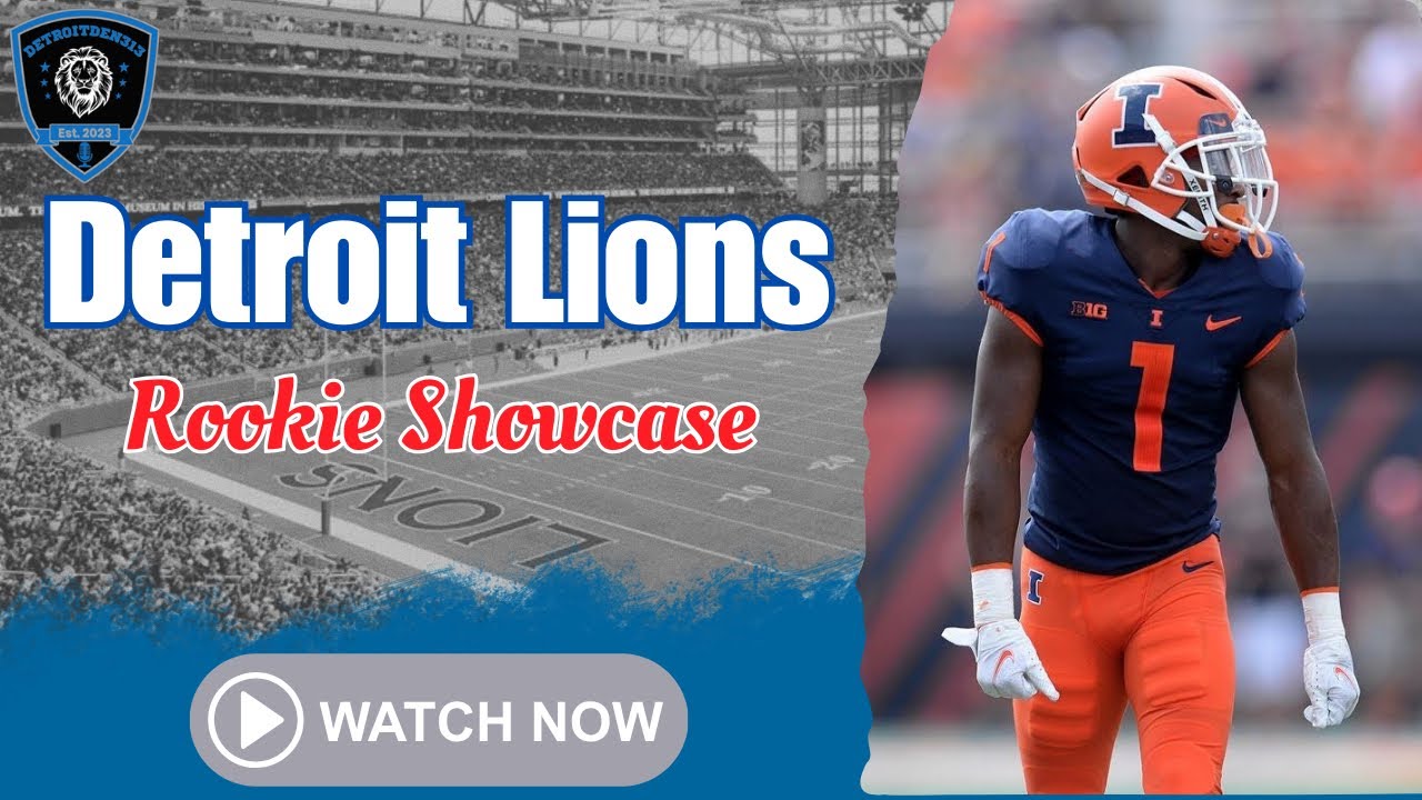 Detroit Lions Rookies Ready to TURN HEADS in NFL Debut!! - YouTube