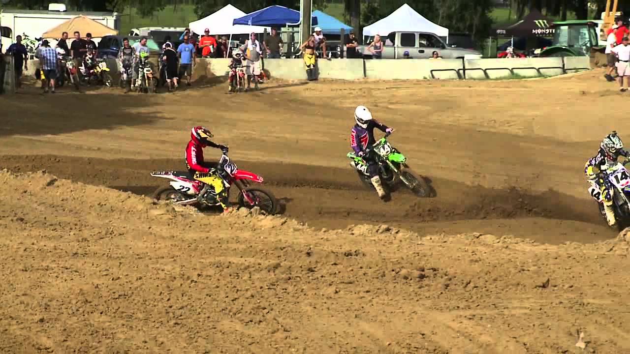 2012 Dade City MX Chad Reed/Tim Ferry Moto 1 Rd. 15 - YouTube