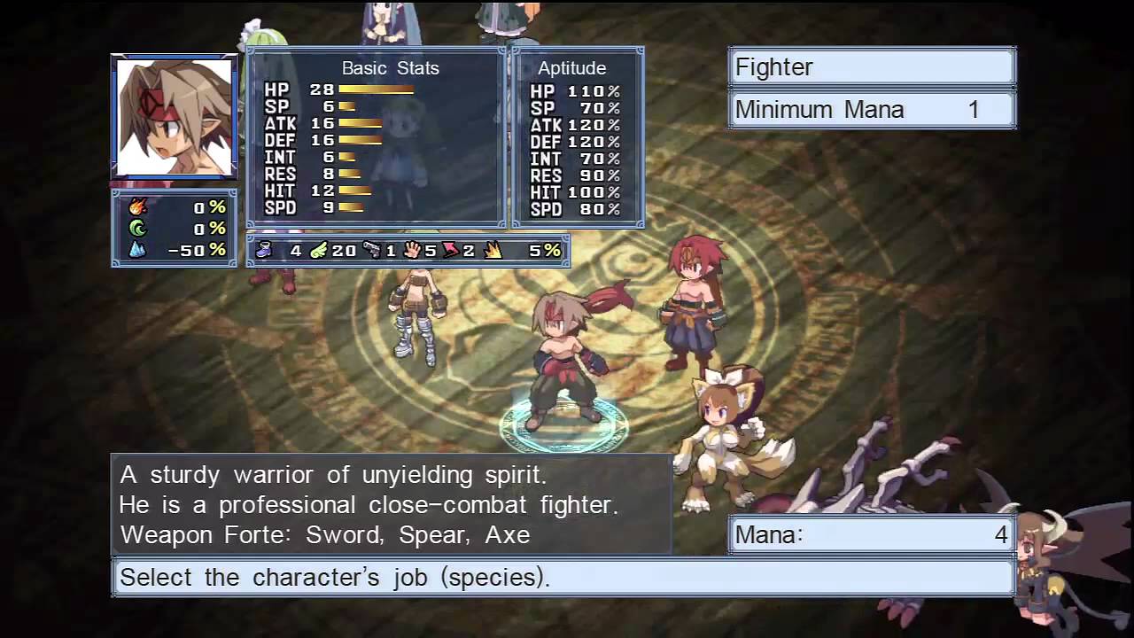 Let's Play Disgaea 4! [#100] 5-5: Getting a Magic Knight! 3/3 - YouTube